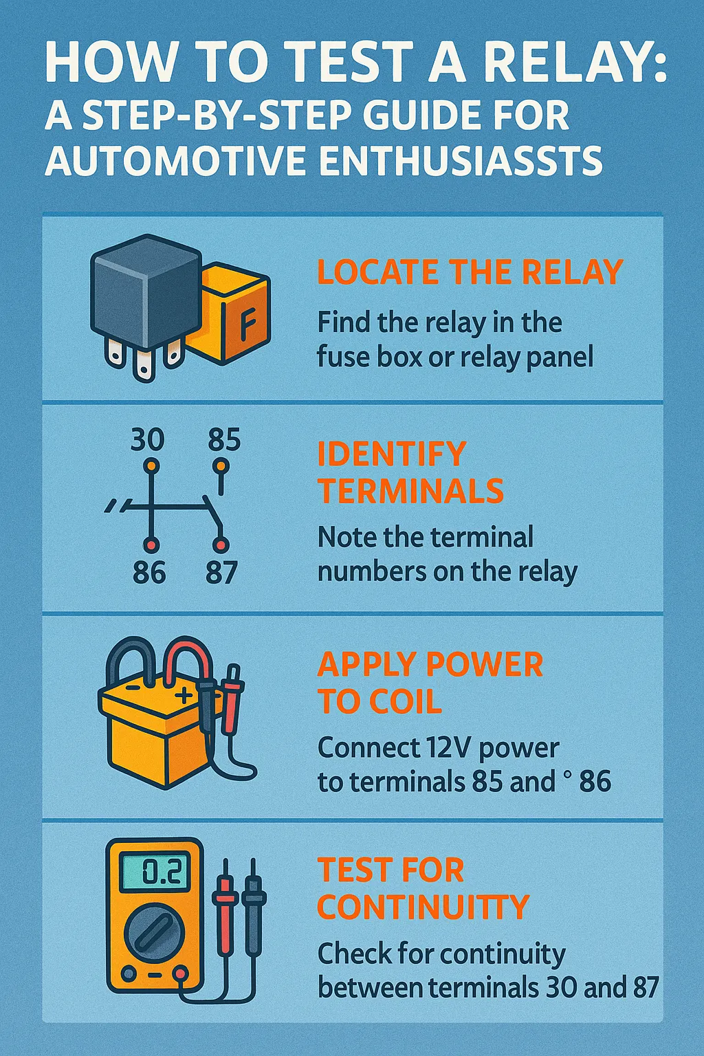 How To Test a Relay: A Step-by-Step Guide for Automotive Enthusiasts ...