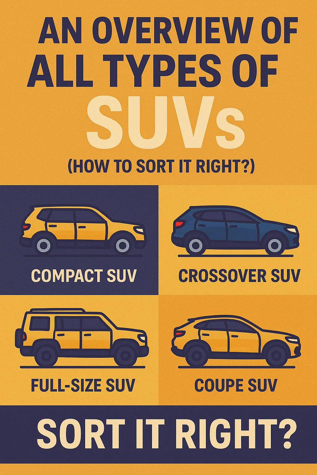 An Overview Of All Types Of SUVs: How To Sort It Right? - WireStone Auto