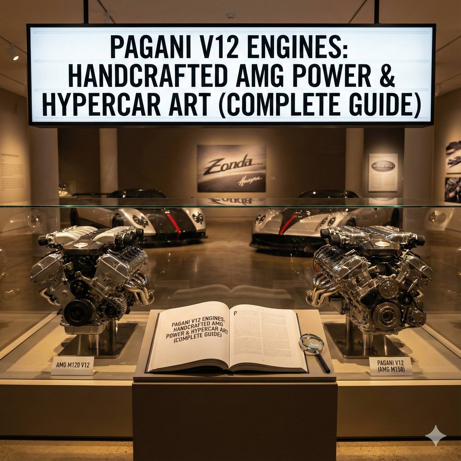 Pagani V12 Engines: Handcrafted AMG Power & Hypercar Art (Complete ...